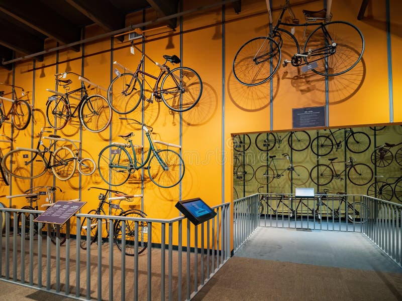 Antique Bicycle Display in the Interesting Science Museum Oklahoma ...