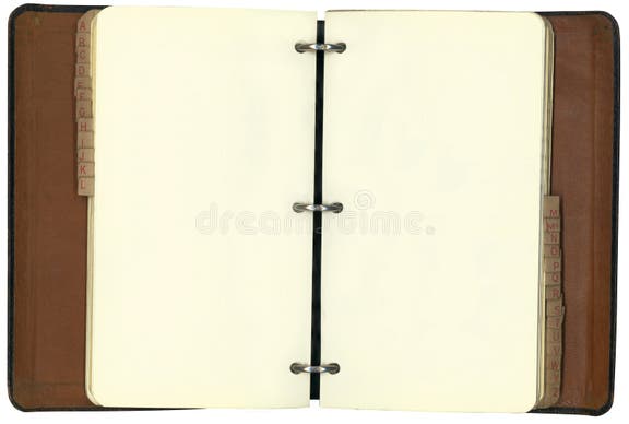 Antique Binder Inside stock image. Image of antique, leather - 2972427