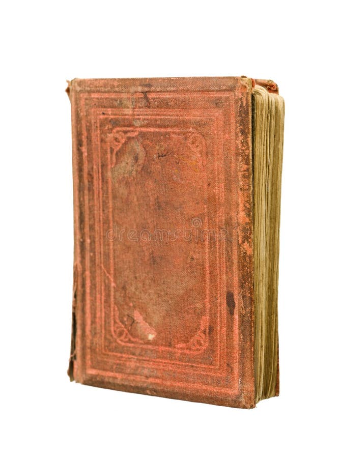 Old Vintage Red Book Decorated with Gold Stock Photo - Image of blank ...