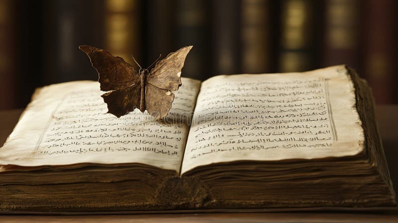 Antique Book, Butterfly, Library, Transformation, Knowledge Stock Photo ...