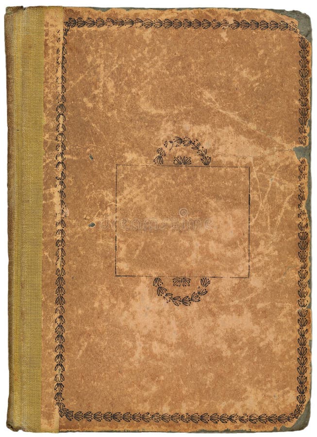 Antique Book Cover stock photo. Image of paper, used, worn - 5106142