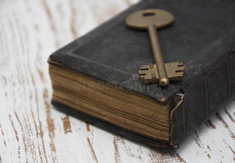 Old Books and Key stock photo. Image of antique, read, reader - 103986