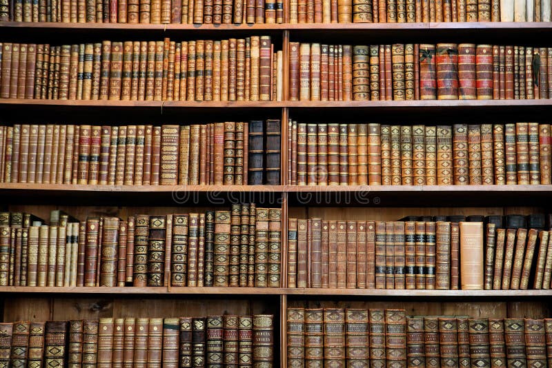 Antique books stock image. Image of classic, shelf, academic - 25029951