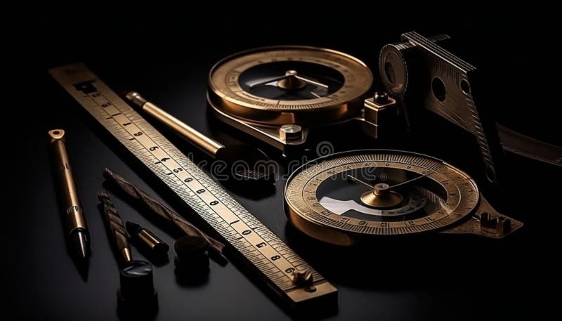 Antique Brass Compass for Accurate Map Planning and Exploration Journey ...