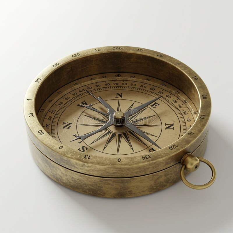 Traditional Navigational Instruments Stock Illustrations – 6 ...