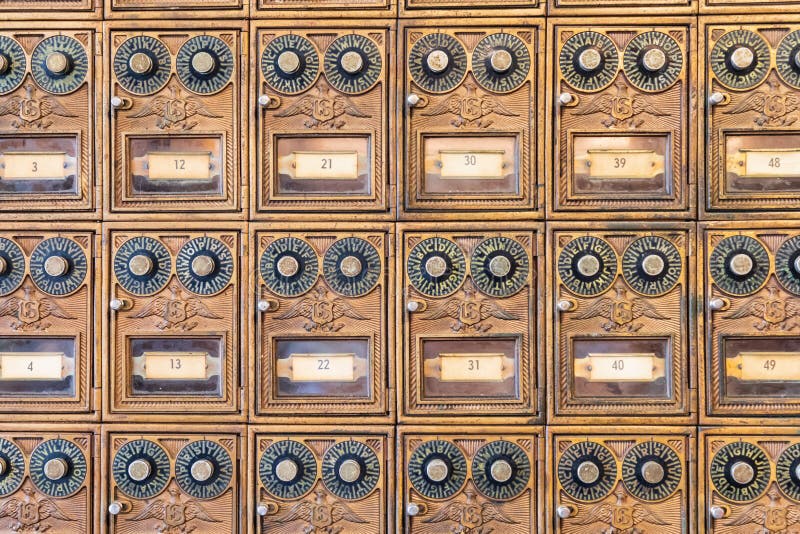 427 Vintage Post Office Boxes Stock Photos - Free & Royalty-Free Stock ...