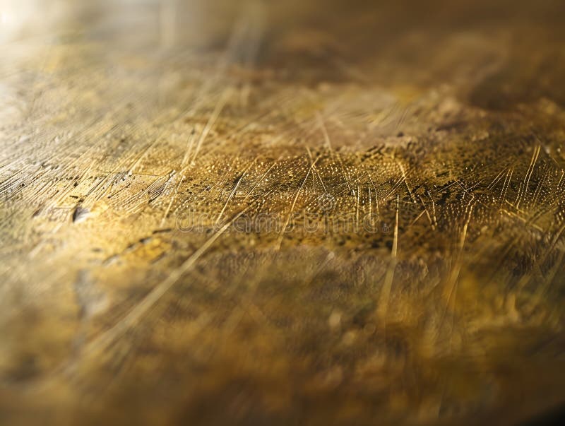 Antique Brass Texture Closeup with Golden Highlights Stock Illustration ...