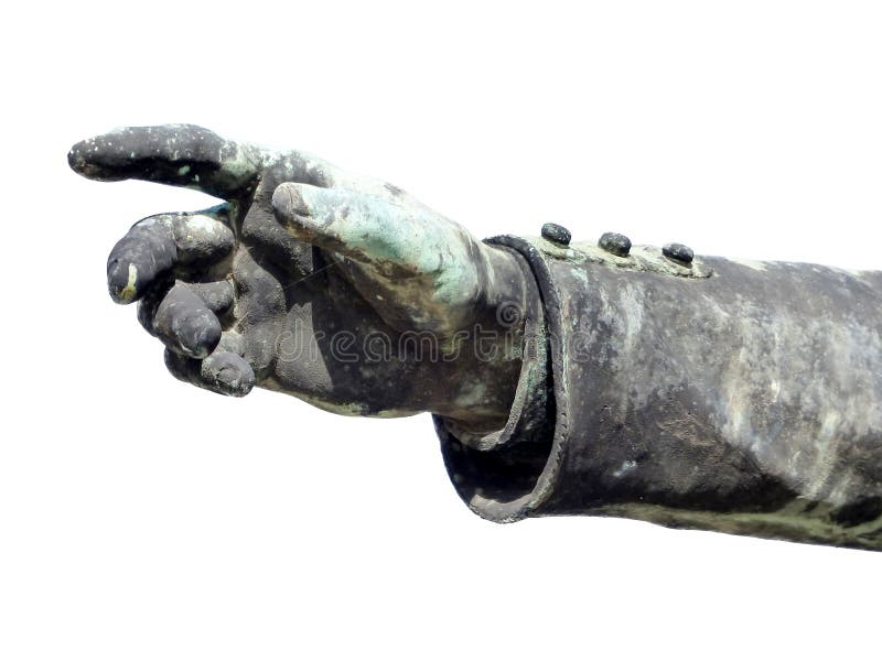 Antique bronze single hand stock photo. Image of antique - 97751602