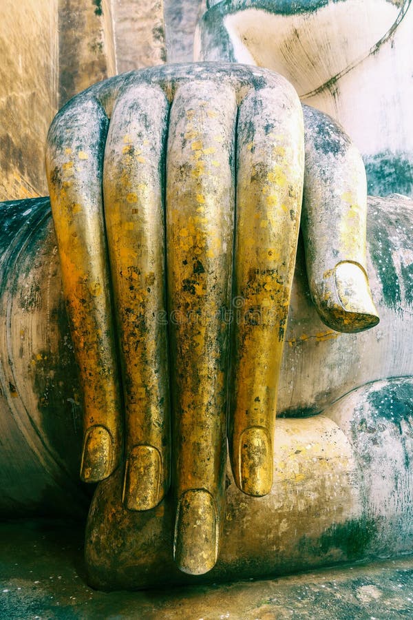 Antique buddha hand stock image. Image of historic, antique - 93589745
