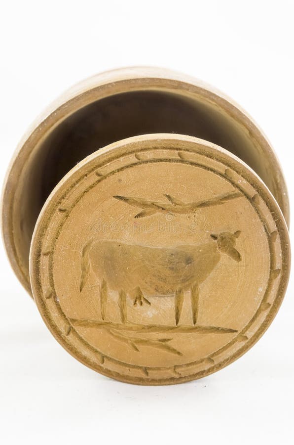 Antique butter stamp stock photo. Image of collectibles - 92368834