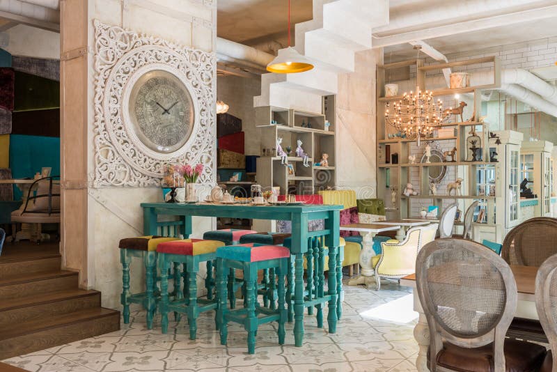 Antique cafe interior stock photo. Image of coffeehouse - 33261766