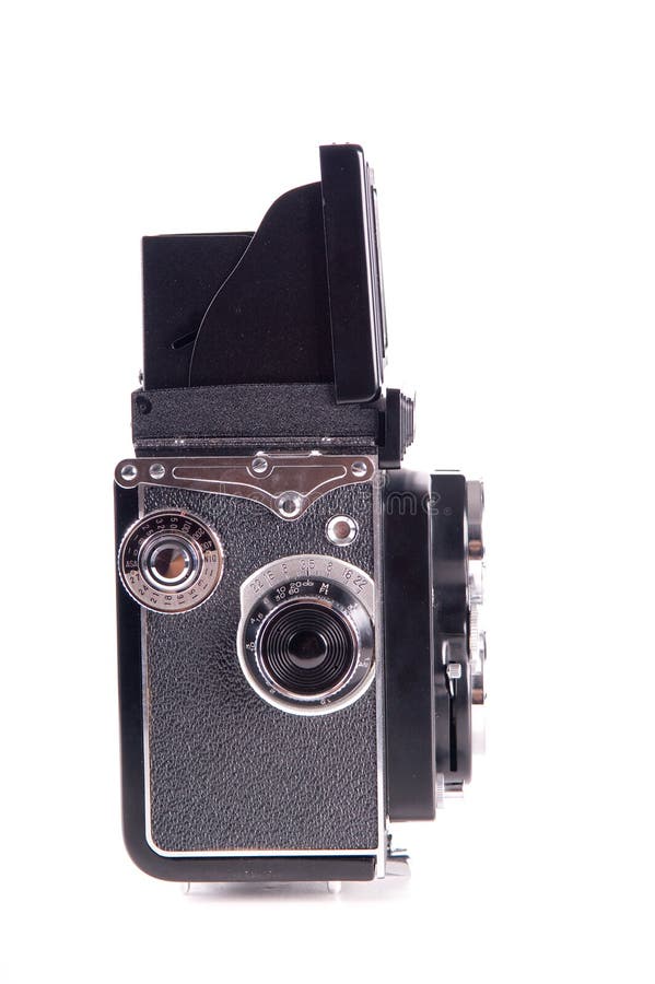 Antique Camera stock image. Image of metal, antique, focus - 11199317