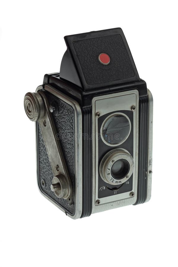 Antique camera stock image. Image of lens, camera, reflex - 13135951