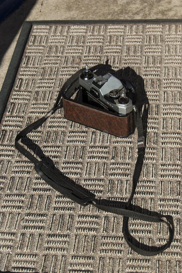 Antique Camera with Film Hatch Open Stock Photo - Image of wide, camera ...