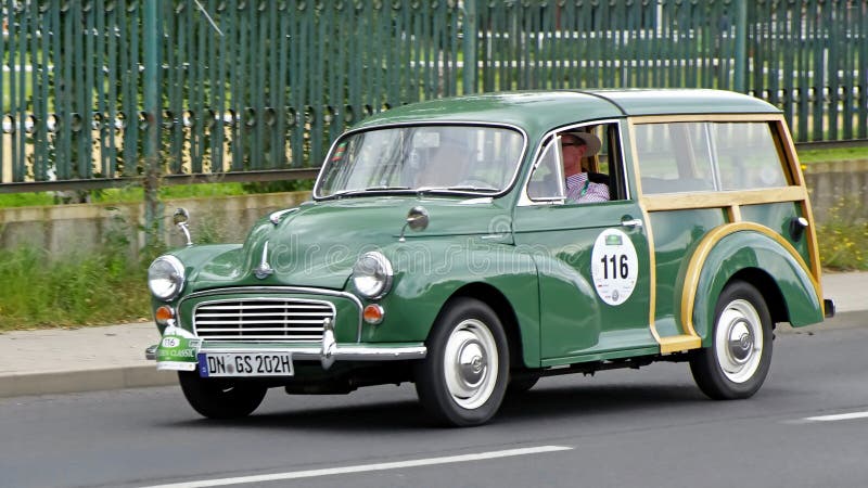 Morris Minor Traveller 1962 Editorial Stock Image - Image of hood, fast ...