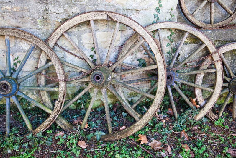 Antique cartwheels stock photo. Image of cartwheels, cartwheel - 29858744