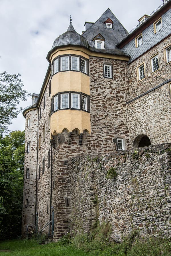 Antique castle complex stock image. Image of wall, wildenburg - 187221661