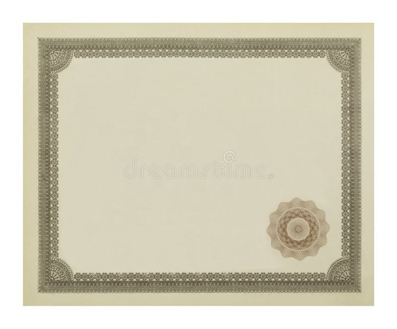 Antique Certificate stock image. Image of backgrounds - 74706825