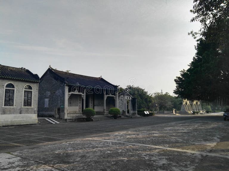 Antique Chinese Structures stock image. Image of courtyard - 83396805