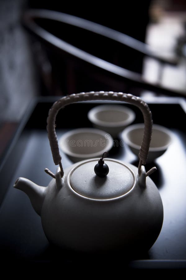 Antique Chinese Tea pot stock image. Image of vintage - 38772623