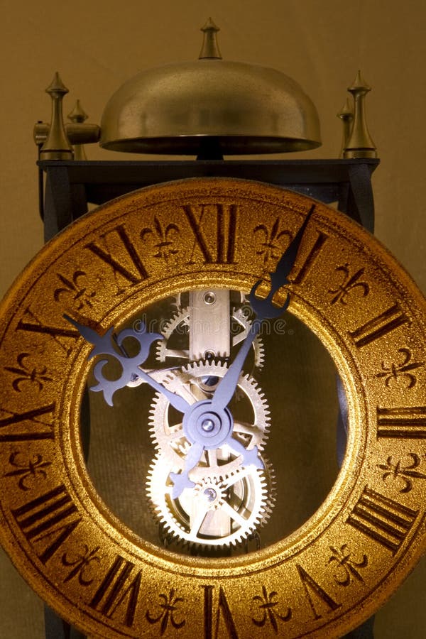 Antique clock stock photo. Image of appointment, second - 8646588