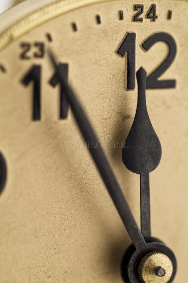 Antique clock close-up stock photo. Image of instrument - 31060320