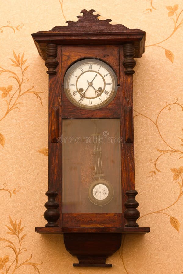 Pendulum clock stock image. Image of early, gold, clock - 17617359