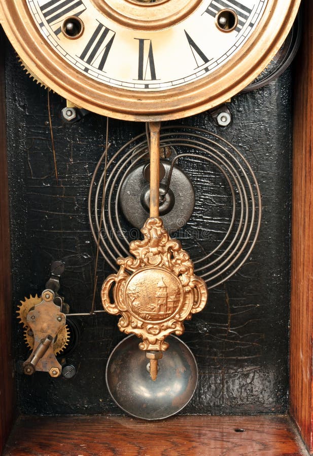 Antique clock works stock photo. Image of numerals, craftsmanship ...
