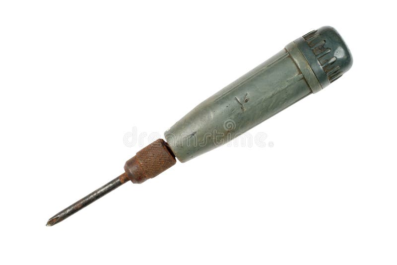 Antique Collapsible Screwdriver. Stock Image - Image of tools, handle ...