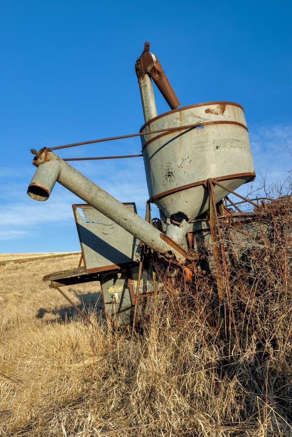 Old Antique Combine Rusty Gears Stock Photo - Image of abandoned, rusty ...