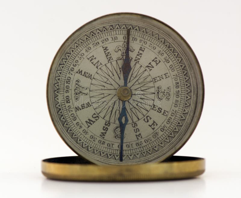 Antique Compass stock image. Image of north, antique - 58144785