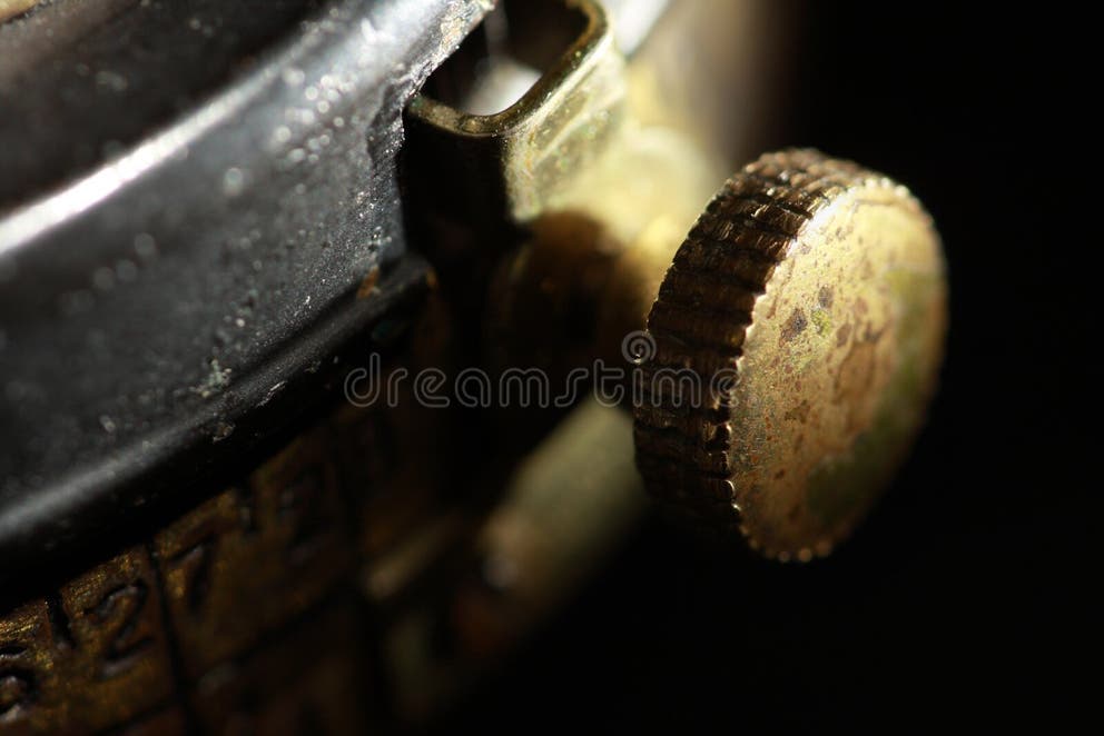 Antique compass knob stock photo. Image of moody, rust - 4440626