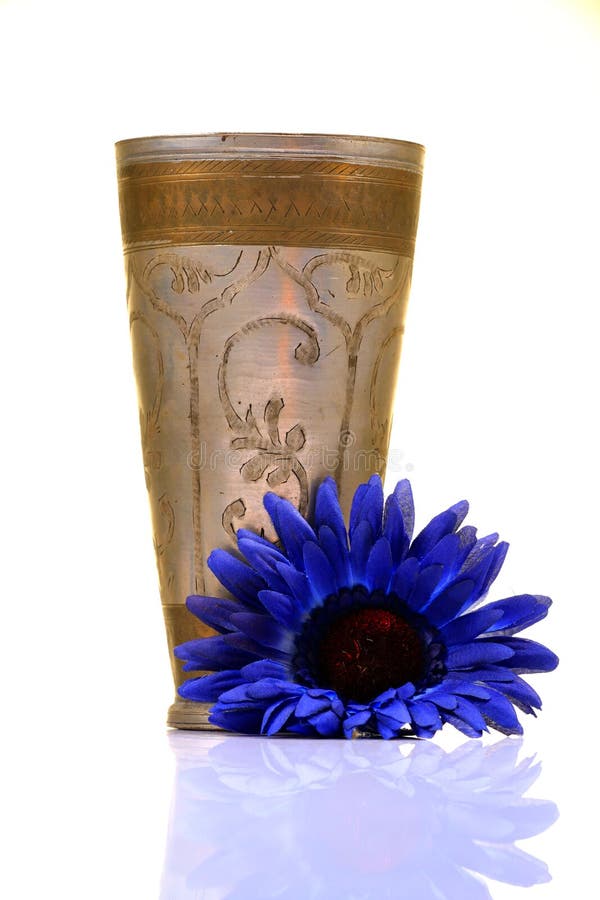 Antique Copper Vessel stock image. Image of container - 18195623