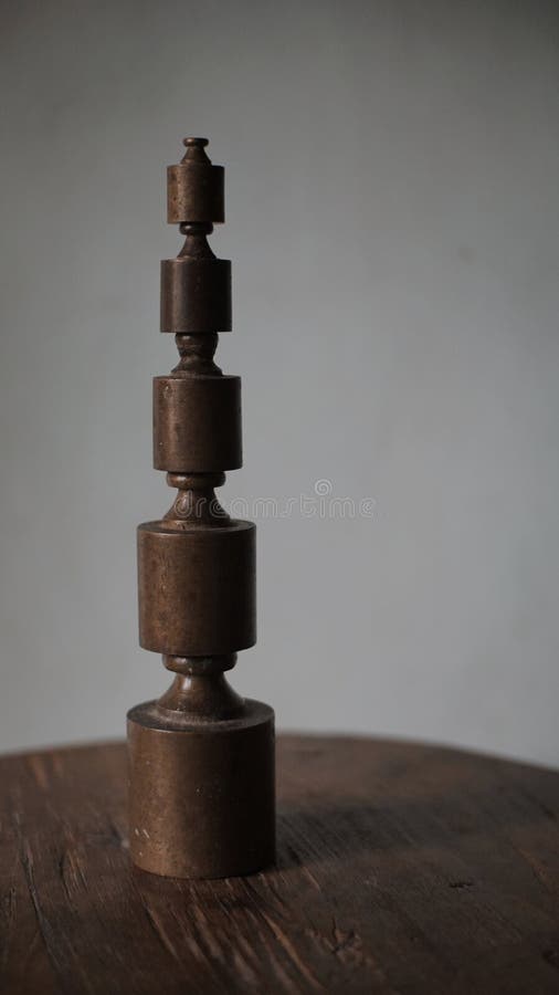 Antique copper scale set stock image. Image of scale - 207708625