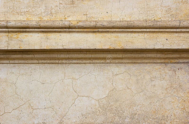 Antique Cornice Detail Background Stock Photo - Image of color, cracked ...