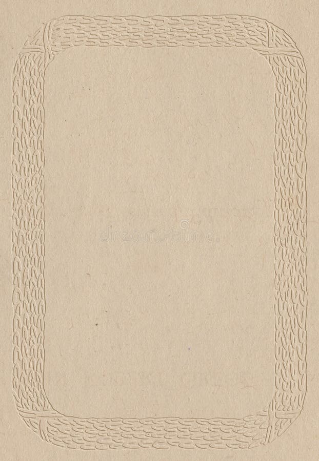 Antique Decorated Framed Paper For Note-paper Picture. Image: 1538312