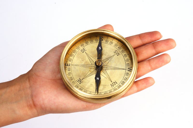 Antique compass face 3 stock photo. Image of degrees, worn - 561284