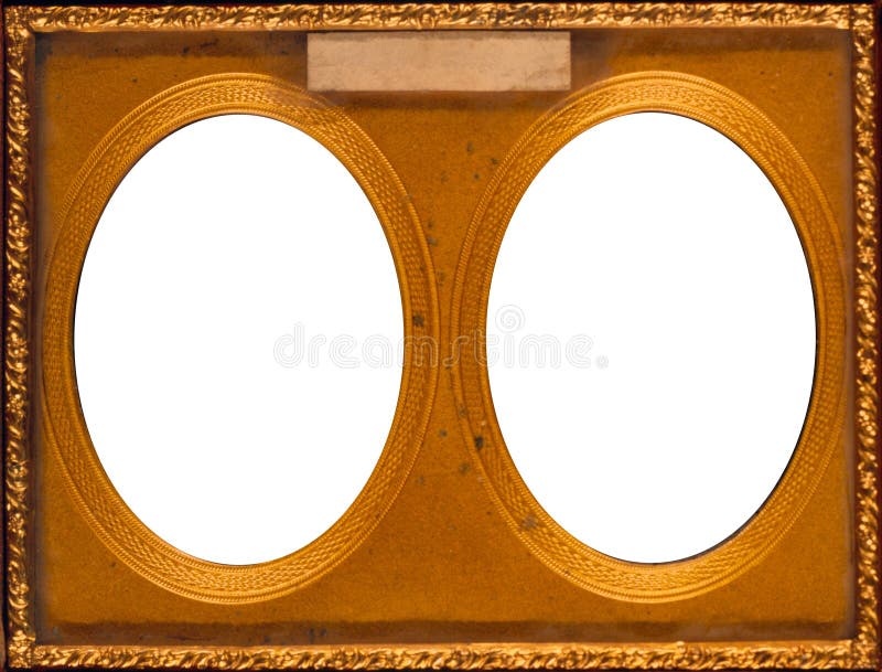 Antique Double Frame stock illustration. Illustration of rectangular ...