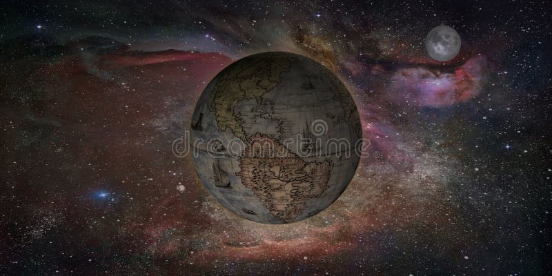 Antique Earth stock illustration. Illustration of antique - 11349628