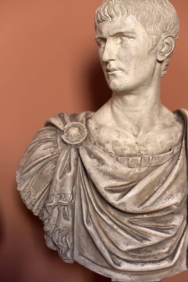 Antique Emperor - Caligula. Stock Photo - Image of outside, emperor ...