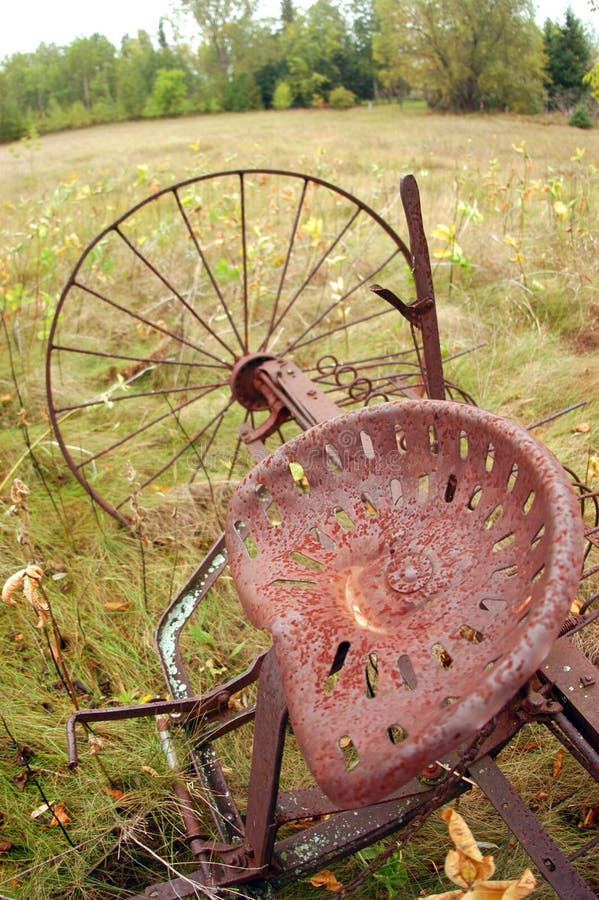 Antique farm equipment stock image. Image of homestead - 25680491