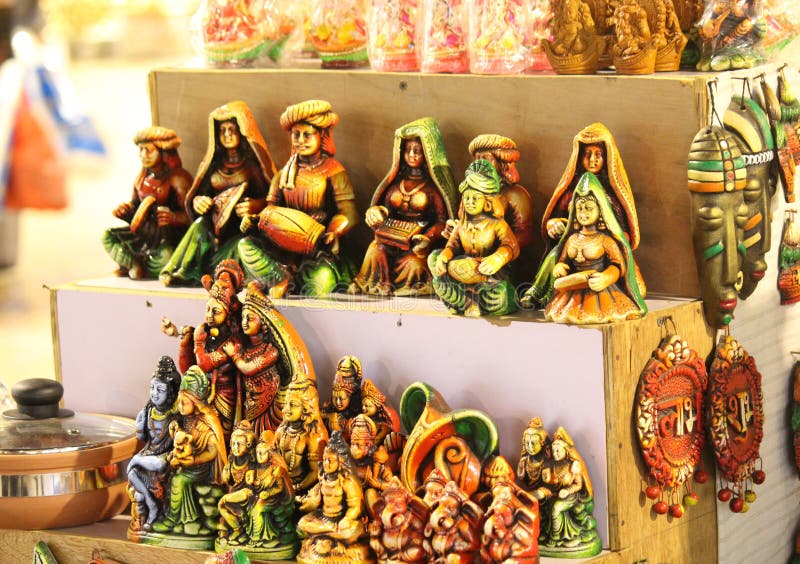 Antique-finish Bronze Idols Stock Photo - Image of idolsale, culture ...