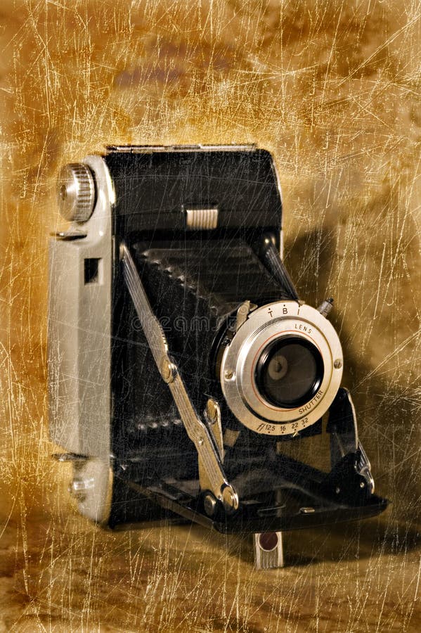 Textured Image of Vintage Film Cameras Stock Image - Image of fashioned ...