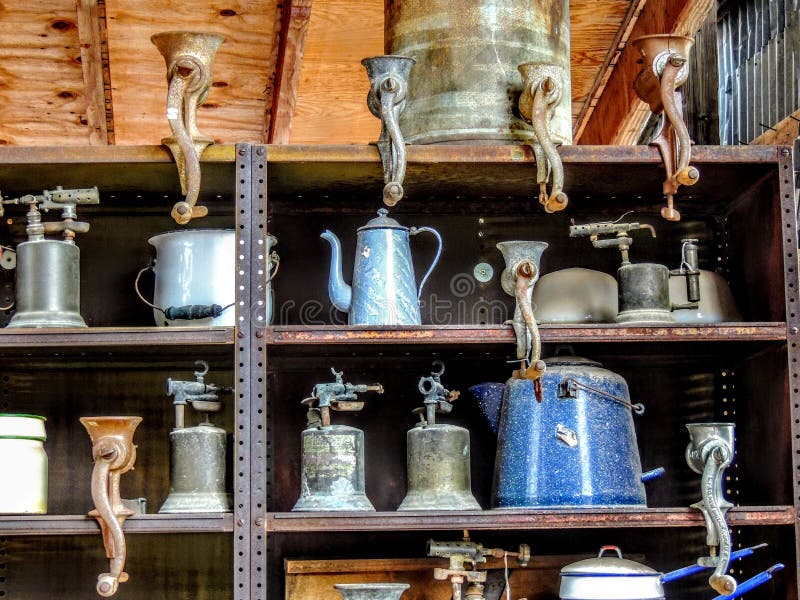 Antique food processor stock image. Image of crank, metal - 8373