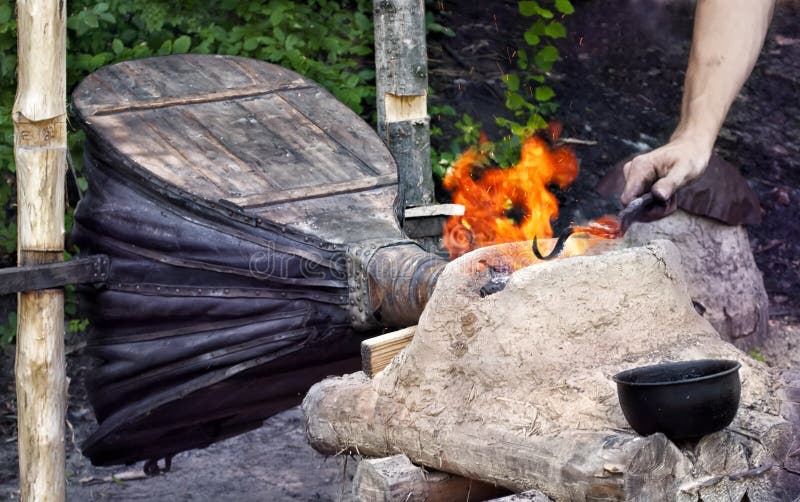 Antique forge stock photo. Image of smith, metal, skill - 46528414