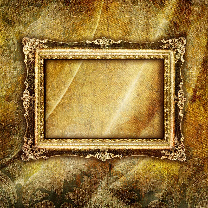 Antique frame stock illustration. Illustration of ornamental - 12248764