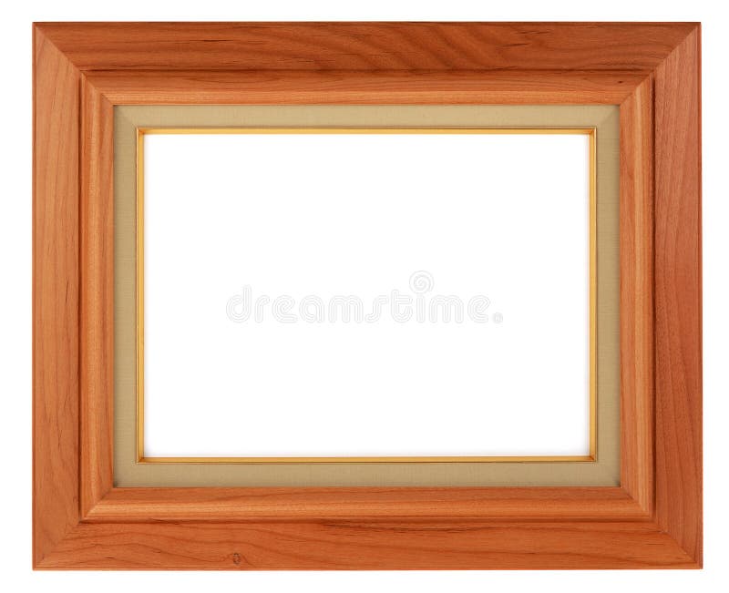 Isolated Antique Tintype Frame Stock Photo - Image of frame, heritage ...