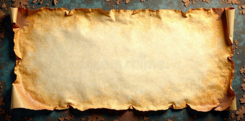 Antique Frame, Aged Parchment, Textured Backdrop, Rustic, Elegant Stock ...