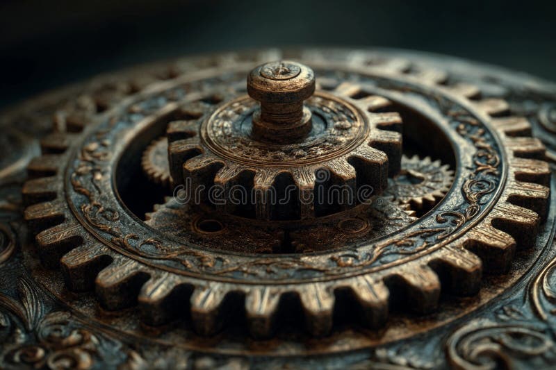Antique Gear Showcasing Intricate Craftsmanship and Timeless ...