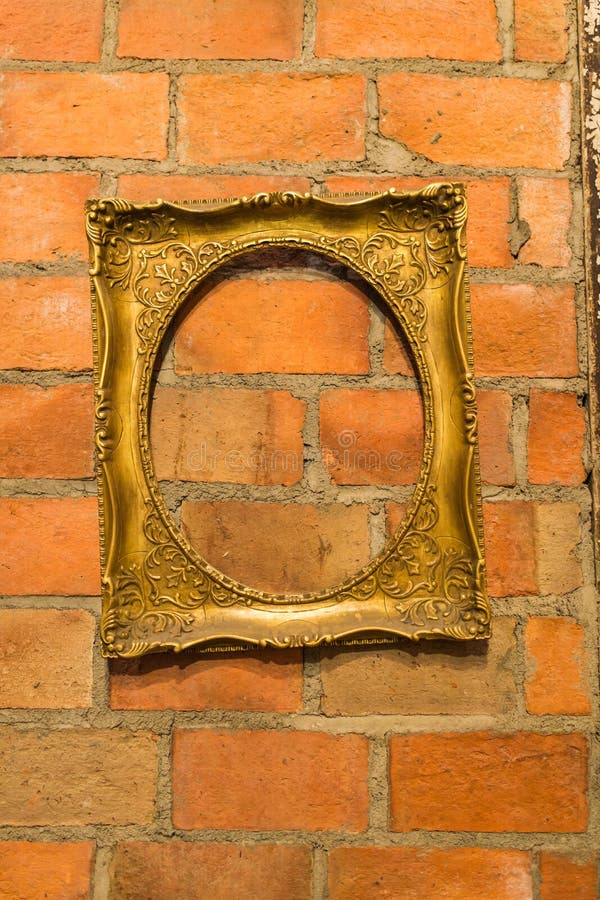 Antique gilded Frame stock image. Image of gold, design - 65846501
